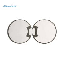 China PZT3 PZT4 PZT8 Piezoceramic Material Parts for Ultrasonic Transducer 25mm to 60mm OD for sale