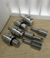 China 35kHz Double Tips Ultrasonic Welding Transducer Horn for Rinco Spot Welder 300-900W for sale