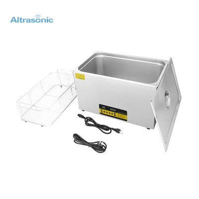 China 40kHz Ultrasonic Cleaner Stainless Steel Tank 0-30min Timer Industrial Grade for sale