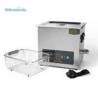 China 40kHz Ultrasonic Cleaner Stainless Steel Tank 0-30min Timer Industrial Grade for sale