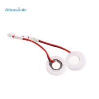 China Ultrasonic Piezoelectric Ceramic Disc 17kHz 16mm for Atomizer Nebulizer for sale