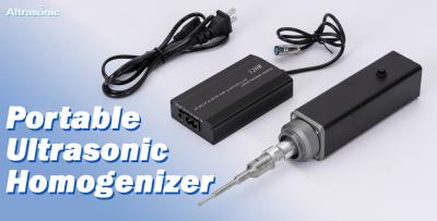 China 30kHz Portable Ultrasonic Homogenizer 100W Laboratory Cell Disruptor for sale