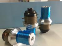 China 20kHz 1500W 4 Ceramic Discs Ultrasonic Welding Transducer for Sewing Cutting for sale