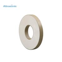 China 20kHz Frequency Piezoelectric Ceramic Ring PZT4 PZT8 for sale