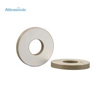 China 20kHz Frequency Piezoelectric Ceramic Ring PZT4 PZT8 for sale