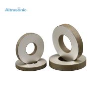 China 20kHz Frequency Piezoelectric Ceramic Ring PZT4 PZT8 for sale