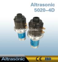 China 20kHz 1500W Piezo Ultrasonic Welding Transducer 50mm 4 Ceramic Discs High Power for sale