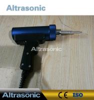 China 28kHz Ultrasonic Riveting Welding Machine Titanium Aluminum Alloy for Fabric Plastic Bonding 300W 500W for sale