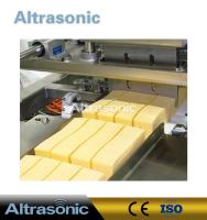 China 40KHz 500W Ultrasonic Food Cutting Machine with 82mm Titanium Blade for Bakery Candy Cheese for sale