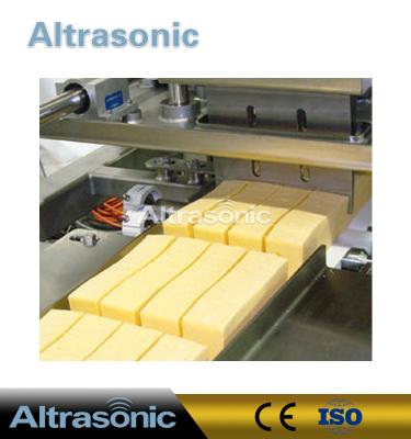 China 40KHz 500W Ultrasonic Food Cutting Machine with 82mm Titanium Blade for Bakery Candy Cheese for sale