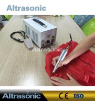 China 100W 40KHz Ultrasonic Manual Cutting Machine for Automobile Plastic Parts for sale