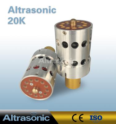 China Dukane 110-3168 Ultrasonic Welding Converter 20kHz 800W 45mm Piezo Ceramic Discs for sale