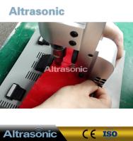 China Robotic Ultrasonic Sealing and Cutting Machine 40kHz 500W for Fabric Nonwoven for sale