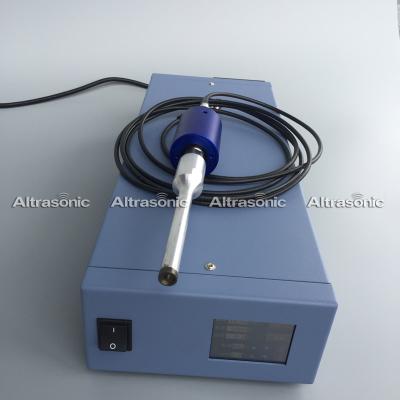 China 30kHz Portable Ultrasonic Spot Welder 10kg Metal Shell Gun Type for Plastic Welding for sale
