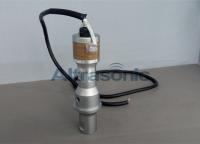 China 35kHz 1000W Ultrasonic Transducer with 4 Pcs 35mm Piezoelectric Ceramic Discs for sale