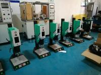 China 20kHz 1500W LCD Screen Ultrasonic Plastic Welding Machine for Velcro Packing Belt for sale