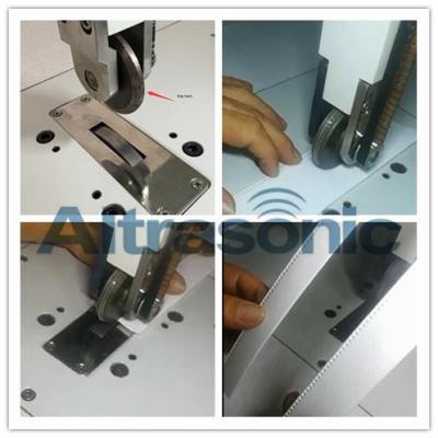 China 35kHz 800W Rotary Ultrasonic Welder for Sealing Cutting Nylon Laminated Fabric Filter Paper for sale