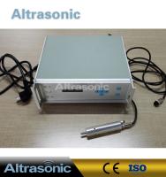 China 60kHz Titanium Piezo Ultrasonic Smart Card Chip Welding Machine for Wire Embedding Dip Tin Coils for sale