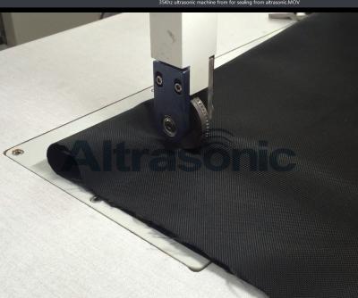 China 35kHz 800W Ultrasonic Seamless Sealing Machine for Denier Ballistic Nylon Fabric for sale
