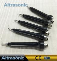 China Ultrasonic Thread Hole Machine for 0.08mm 0.15mm Copper Inlays in Plastic Card 70kHz 500W for sale