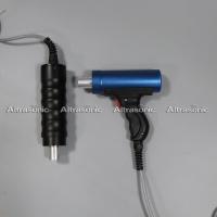 China 28kHz Handheld Ultrasonic Spot Welding Gun 500W Titanium Alloy Horn for Plastic Riveting for sale