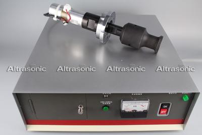 China 20kHz Ultrasonic Oscillator Transducer with Booster Flange Titanium Sonotrode 2600W for sale