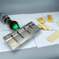 China 305mm Ultrasonic Food Cutting Machine 800W 20kHz Digital Generator Dough Slicer for sale