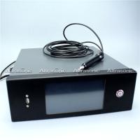 China Ultrasonic Plastic Welding Machine Existing Ultrasonic Embedding Wire Embossing Machine for sale