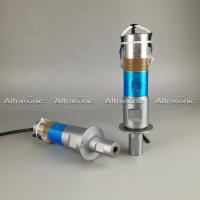 China 20kHz 1500W Ultrasonic Welding Transducer with Booster for Plastic Welding NTK and Branson Type for sale