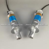 China 20kHz 1500W Ultrasonic Welding Transducer with Booster for Plastic Welding NTK and Branson Type for sale