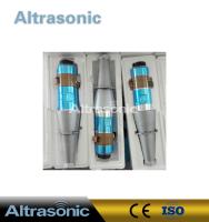 China 15kHz 2600W Ultrasonic Welding Transducer with Booster NTK Piezoelectric 60mm for sale