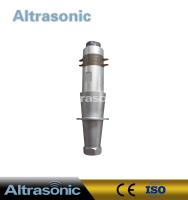 China 15kHz 2600W Ultrasonic Welding Transducer with Booster NTK Piezoelectric 60mm for sale