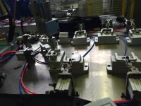 China Automatic Robort Ultrasonic Welding Machine For Car Bottom Panel 30Khz for sale