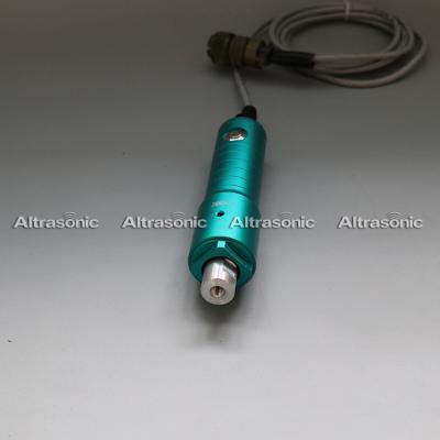 China 28kHz Ultrasonic Spot Welding Machine 500W for Auto Tail Fins Soundproof Cotton Welding for sale