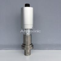 China 20kHz 2500W Replacement Telsonic Ultrasonic Converter Stainless Housing High Power Welding Transducer for sale
