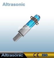 China 4 Yellow Ceramic Ultrasonic Welding Transducer 2000W 20kHz for Mask Machine for sale