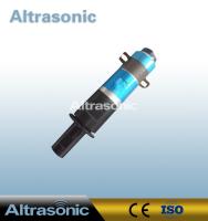 China 4 Yellow Ceramic Ultrasonic Welding Transducer 2000W 20kHz for Mask Machine for sale