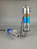 China 20kHz 2000W Piezoelectric Ultrasonic Transducer with Titanium Booster for Mask Making Machine Welding for sale