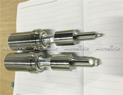 China 35kHz 900W Ultrasonic Piezo Transducer Welding Horn for Rinco Machine with Housing for sale