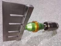 China 20kHz 1:1 Ratio Ultrasonic Booster Transducer Replacement Branson 2000W Cutting Machine for sale