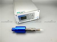 China 30 KHZ Ultrasonic Plastic Cutting Knife Fixed On Automatic Production Lines for sale