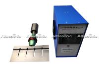 China 305mm Titanium Blade Ultrasonic Food Cutting Machine 20kHz 800W for Industrial Use for sale
