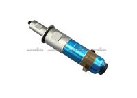 China 20kHz 1500W Ultrasonic Welding Transducer with Steel Booster 50mm Ceramic 4 Discs for sale