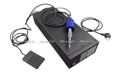 China 30kHz 200W Titanium Blade Ultrasonic Cutting Machine for Automotive Fabric for sale