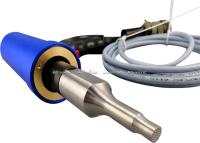 China Hand Held Ultrasonic Spot Welding Machine 35kHz 700W for Thermoplastic Parts No Pre-formed Hole for sale