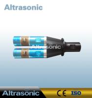 China Double Piezoelectric Transducer Ultrasound Frequency Converter 15kHz 4200W for sale