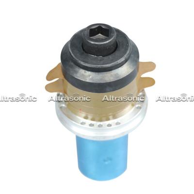 China 20kHz 1500W High Frequency Ultrasonic Transducer Plastic Welding 50mm Ceramic Diameter for sale