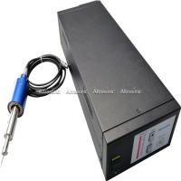 China 30kHz 500W Ultrasonic Textile Cutting Machine for Fabric Rubber Cutting 220V 110V for sale