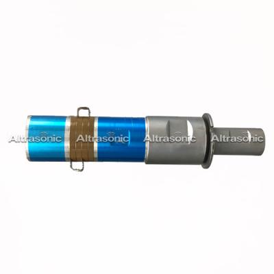 China 20kHz 500W Ultrasonic Transducer Steel Booster for Face Mask Machine CE Certified for sale