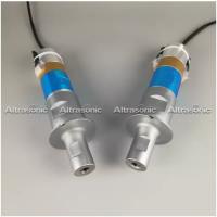 China 20kHz 1500W Ultrasonic Welding Transducer for Mask Making Machine 50mm Ceramic Disc for sale